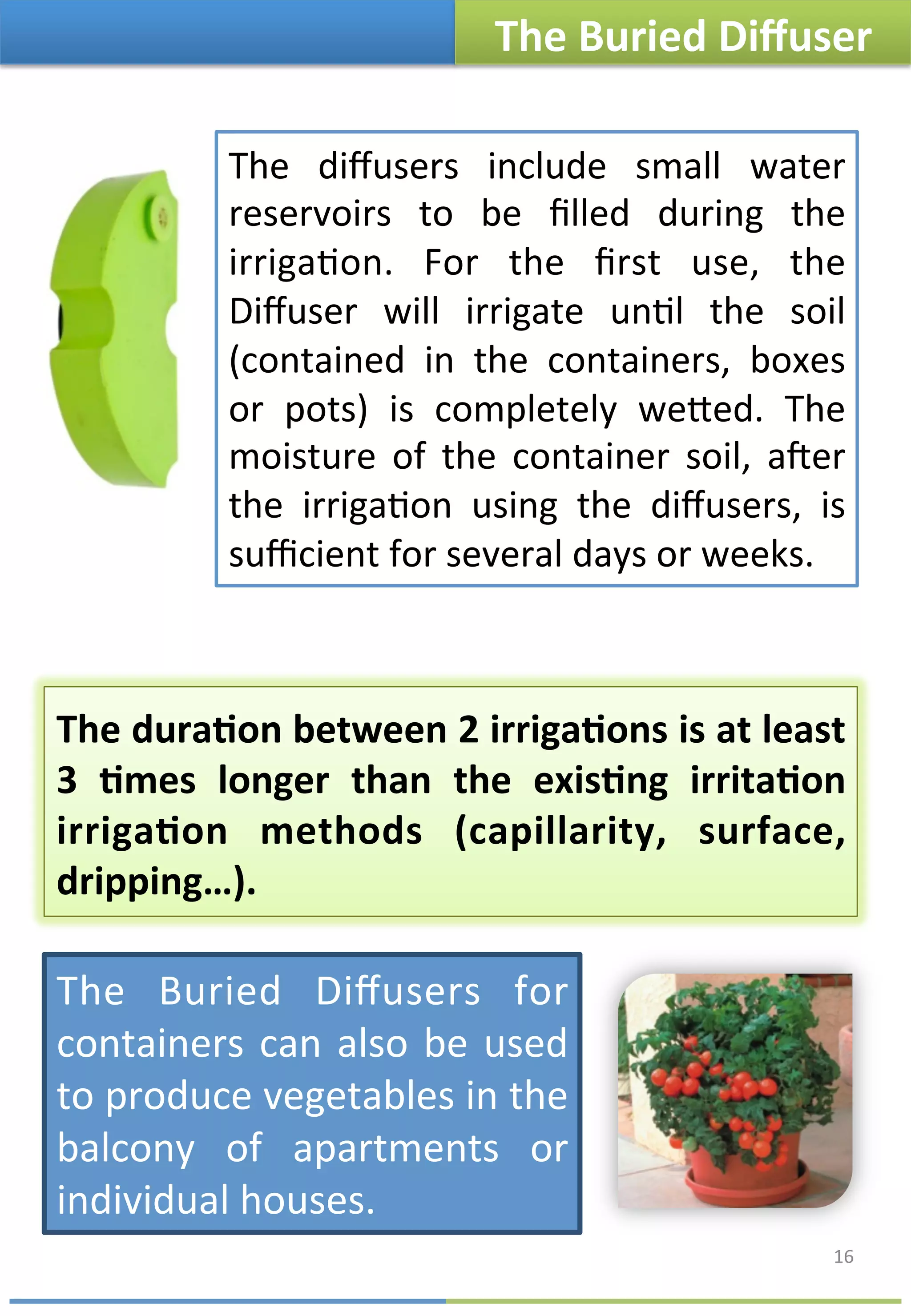 Buried diffusers-advantages-compared-with-the-drip-irrigation | PDF