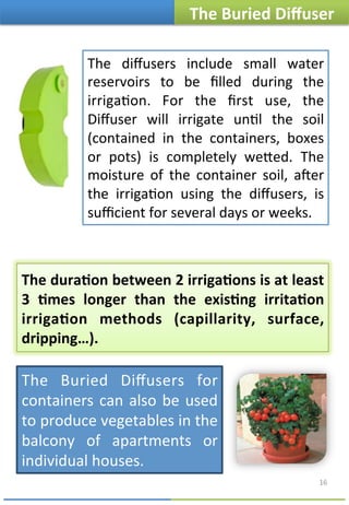 Buried diffusers-advantages-compared-with-the-drip-irrigation | PDF