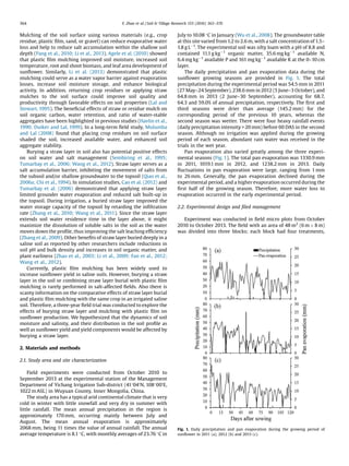 Buried straw layer plus plastic mulching reduces soil salinity.pdf