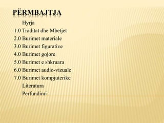 Burimet historike | PPTX