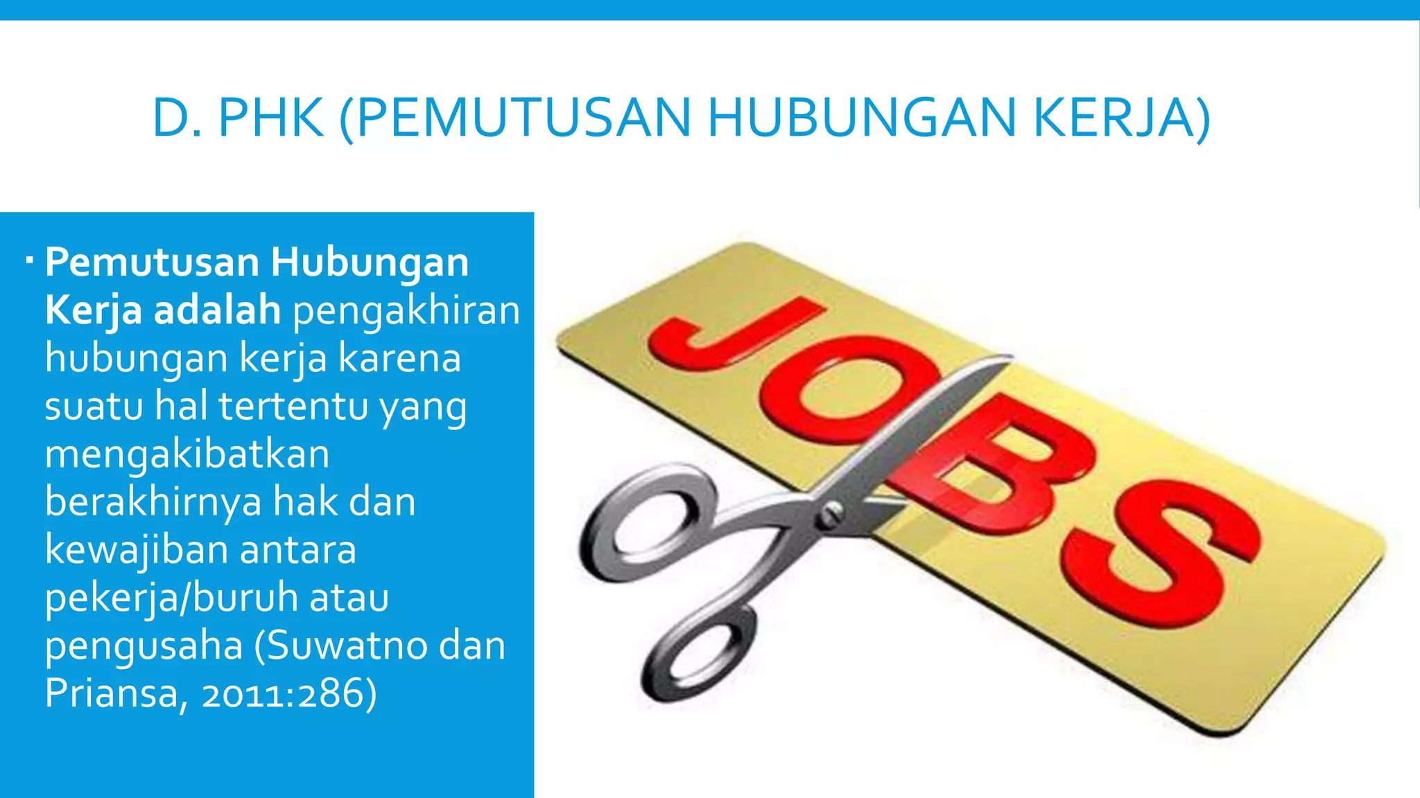 Promosi, Perpindahan, Demosi, dan PHK dalam Manajemen Sumber Daya ...