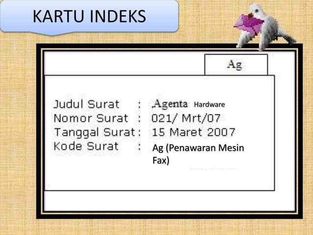 Filing Sistem Abjad "Administrasi Perkantoran" | PPSX