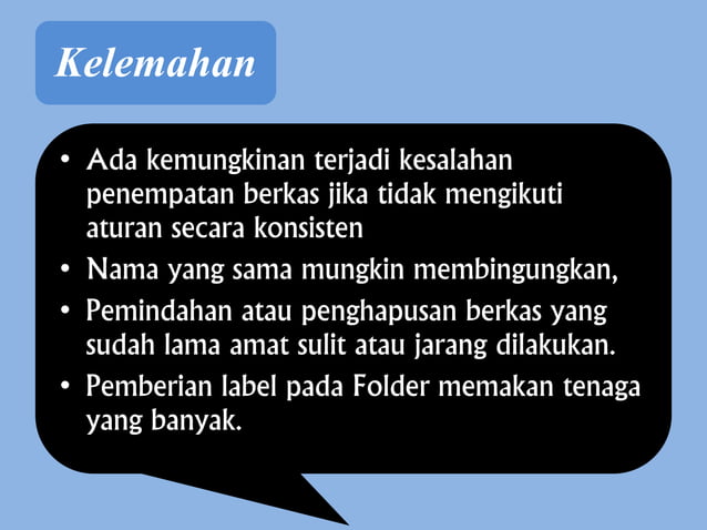 Filing Sistem Abjad "Administrasi Perkantoran" | PPSX