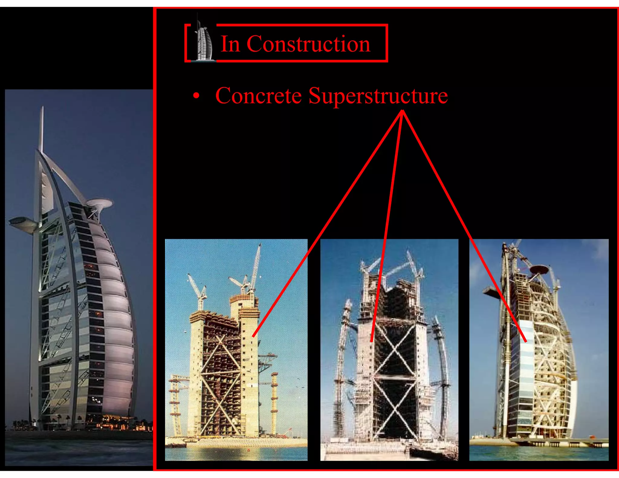Design, Structure, Construction and Analysis of Burj Al Arab, Dubai | PDF