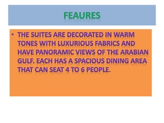 Burj al arab technology homework | PPTX