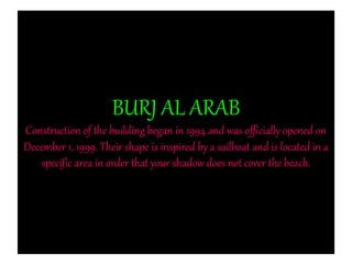 Burj al arab technology homework | PPTX