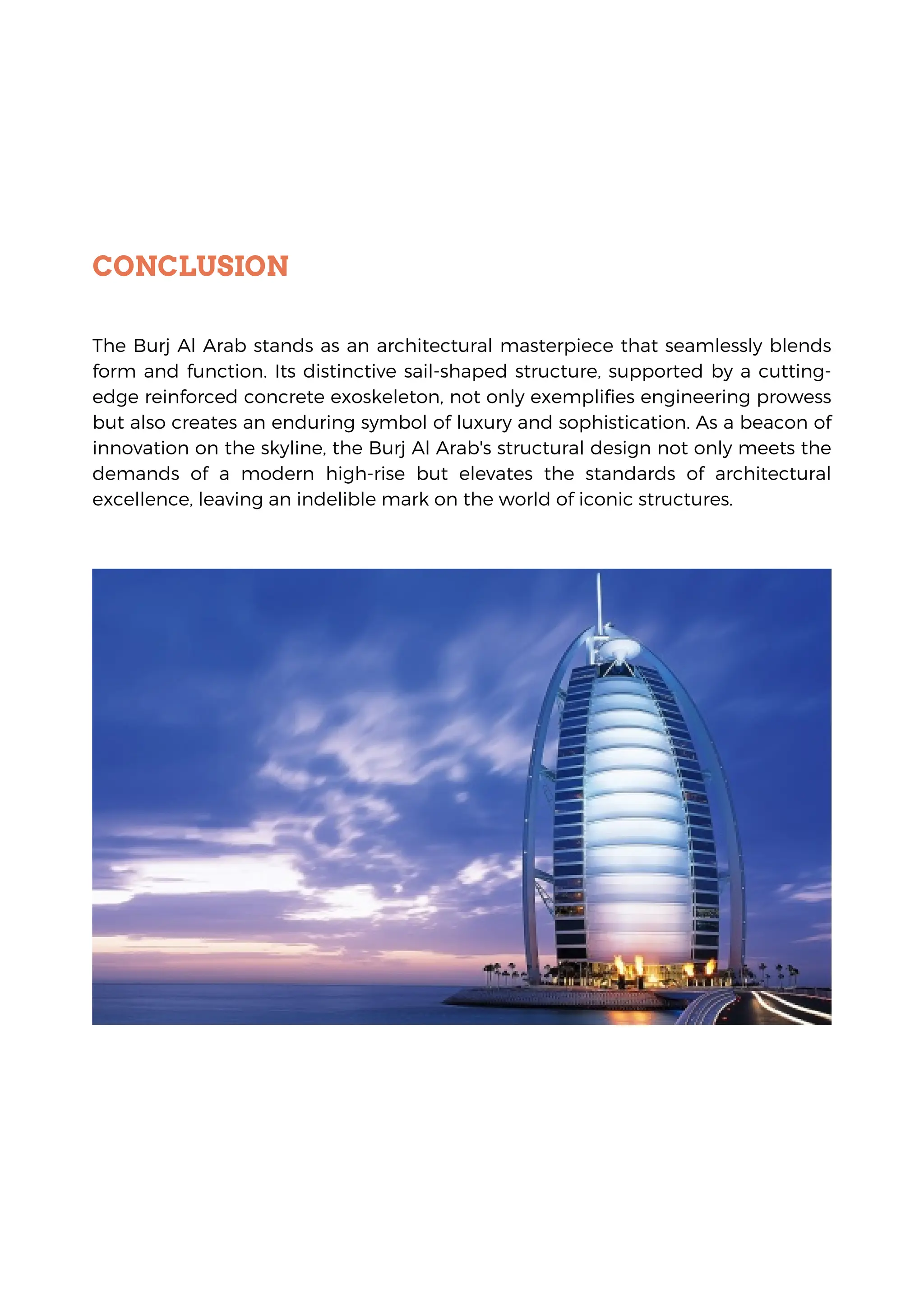 BURJ AL ARAB Presentation on Structural System | PDF