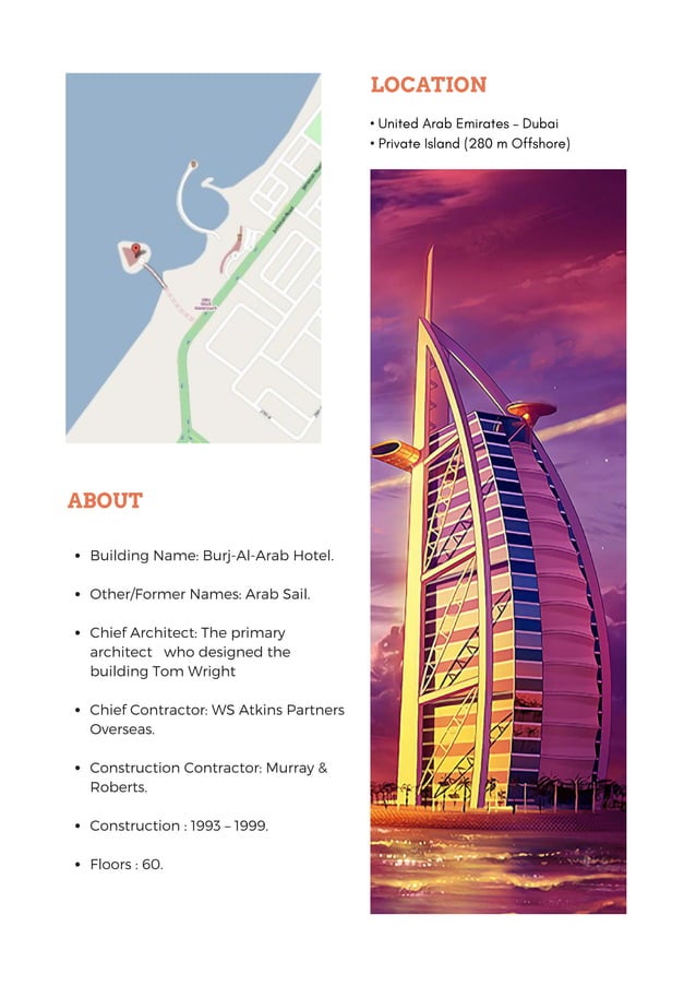 BURJ AL ARAB Presentation on Structural System | PDF