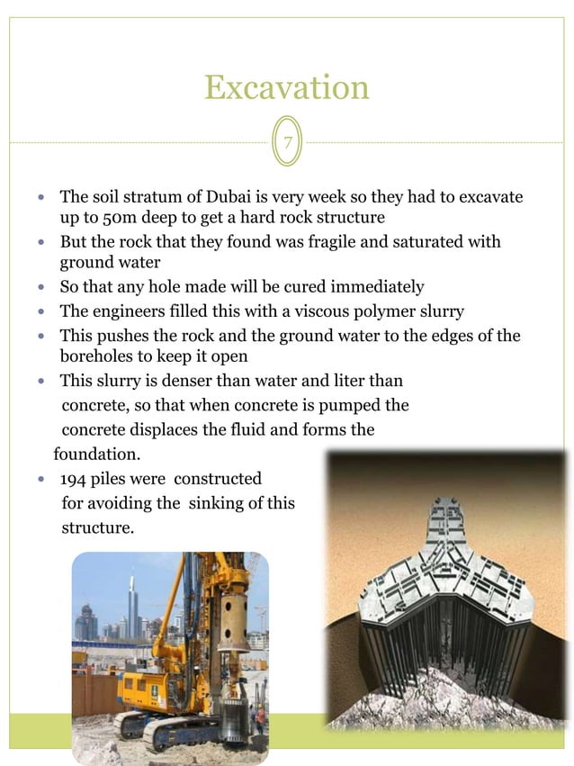 Burj khalifa , its engineering as well as architectural features and ...