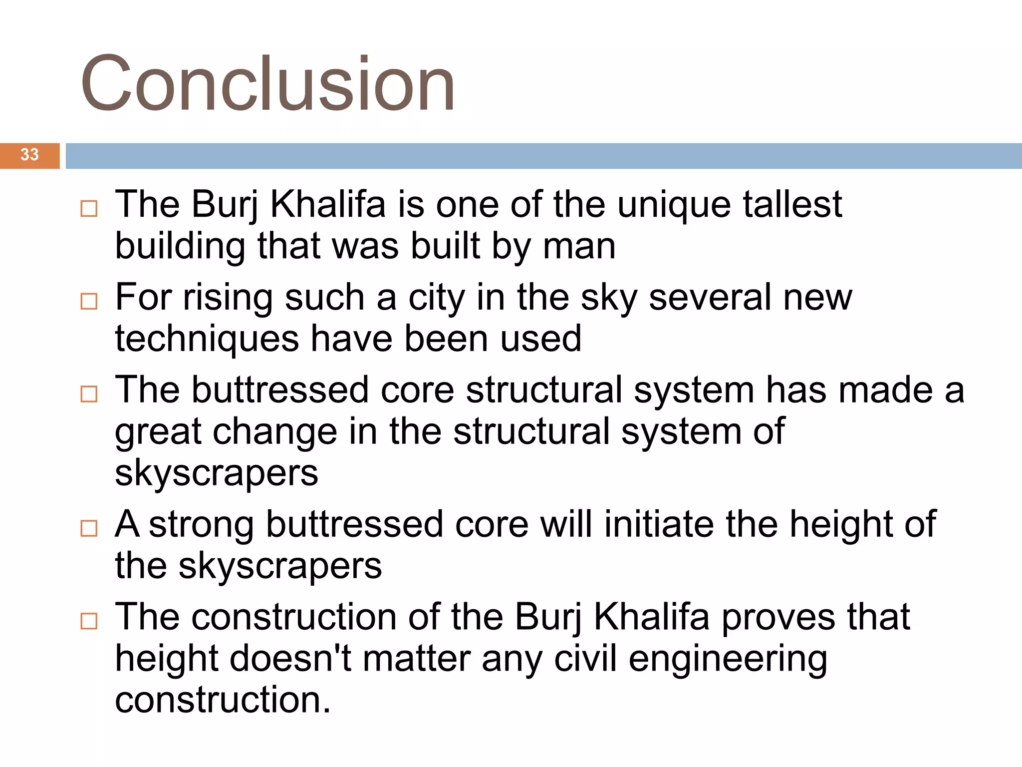 Burj khalifa-mode of construction | PPTX