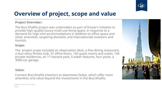 Burj Khalifa Project - Engineering marvel | PPT