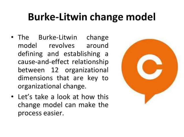 Burke litwin & Porras Robertson change model | DOCX | Business ...