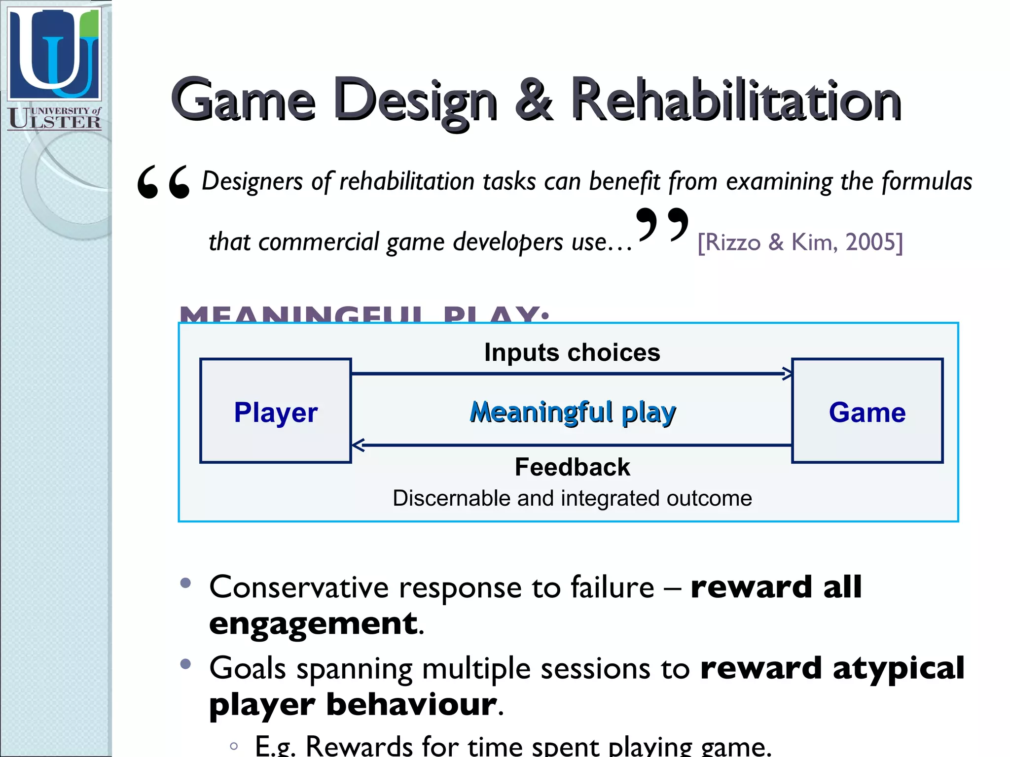 Serious games for upper limb rehabilitation following stroke | PPT