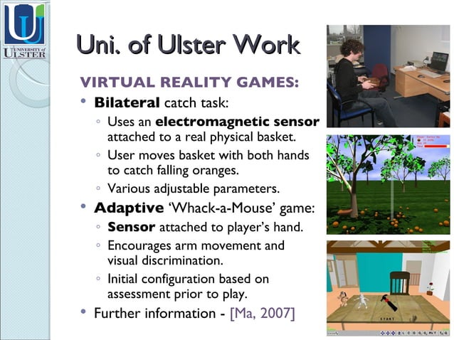 Serious games for upper limb rehabilitation following stroke | PPT