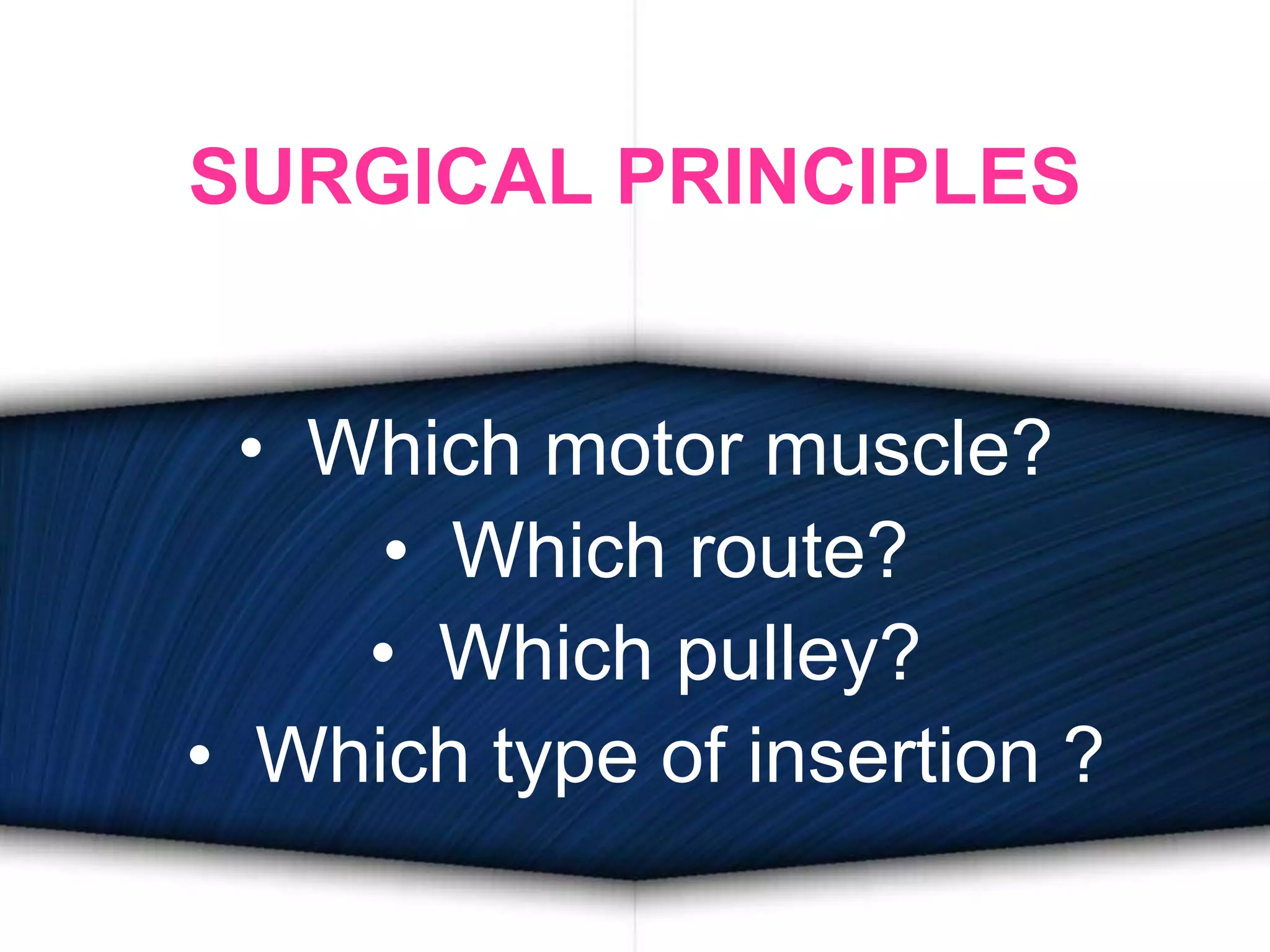 Burkhalter's Procedure | PDF