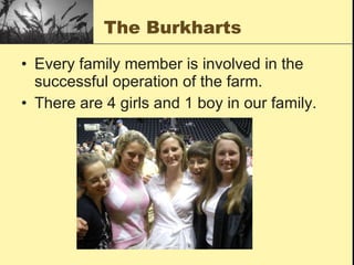 Rachel Burkhart_Preserving a Family Farm | PPT