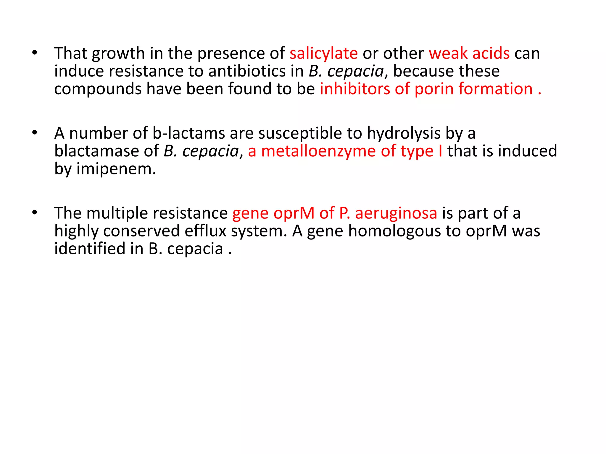 Burkholderia spp. | PPTX