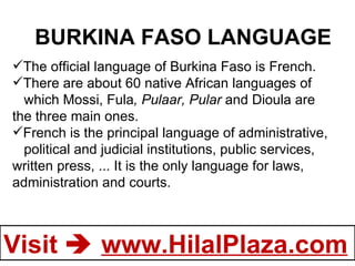 Burkina faso | PPT