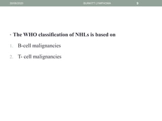 Burkitt lymphoma | PDF