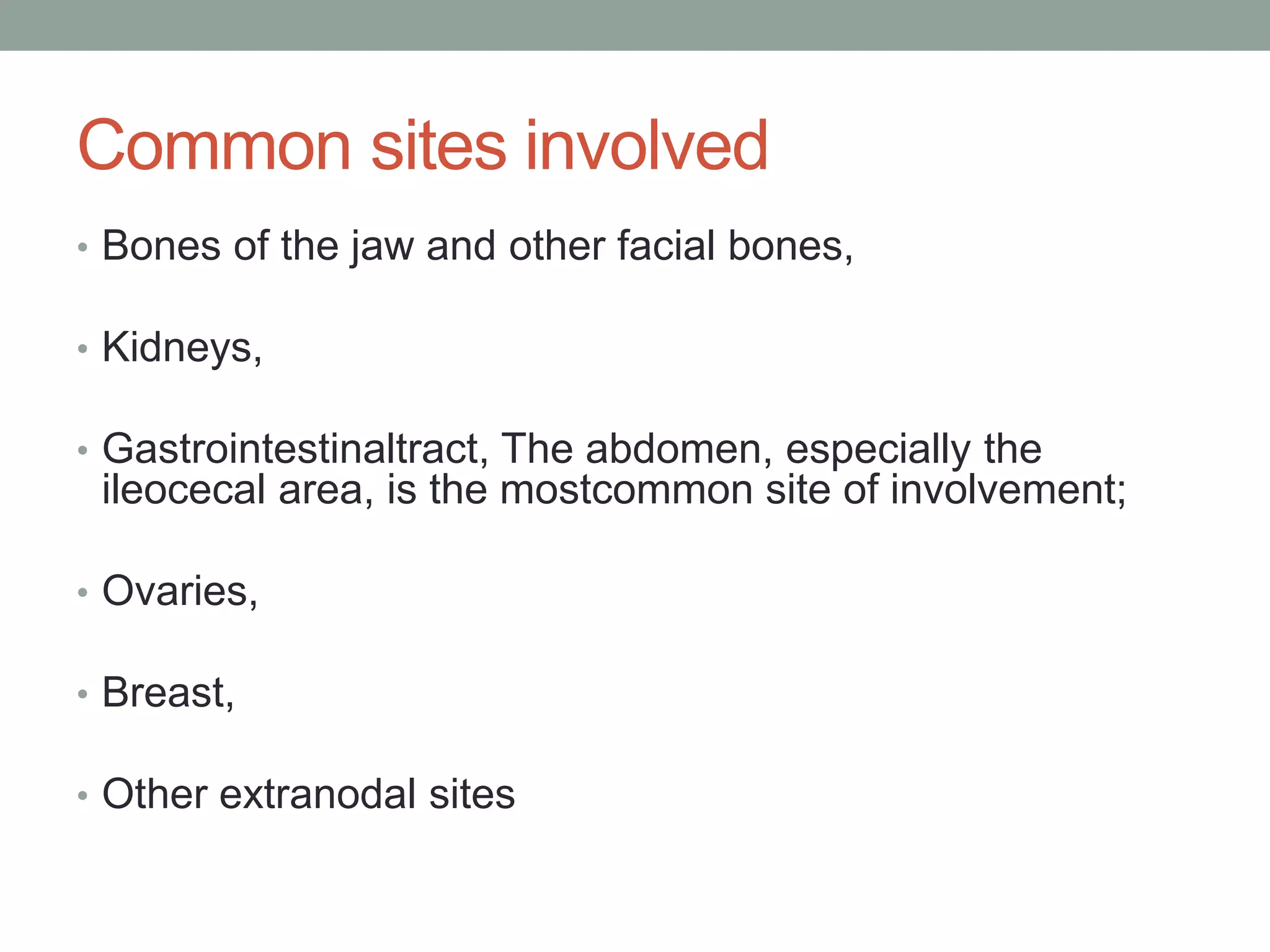 Burkitts lymphoma and abdominal masses | PPTX