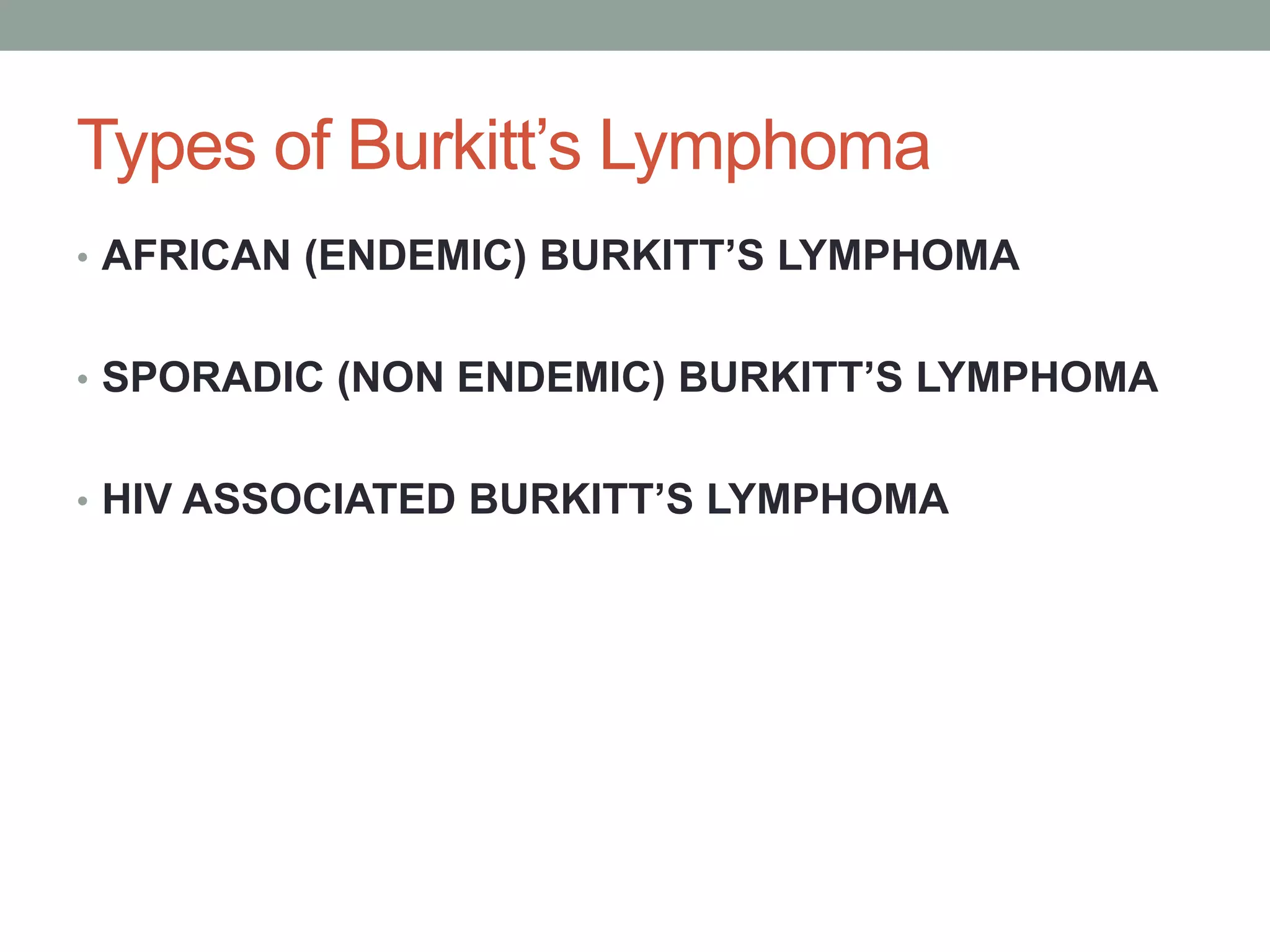 Burkitts lymphoma and abdominal masses | PPTX