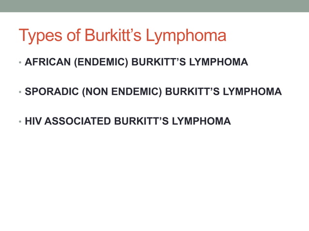 Burkitts lymphoma and abdominal masses | PPT