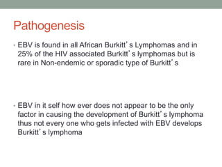 Burkitts lymphoma and abdominal masses | PPTX