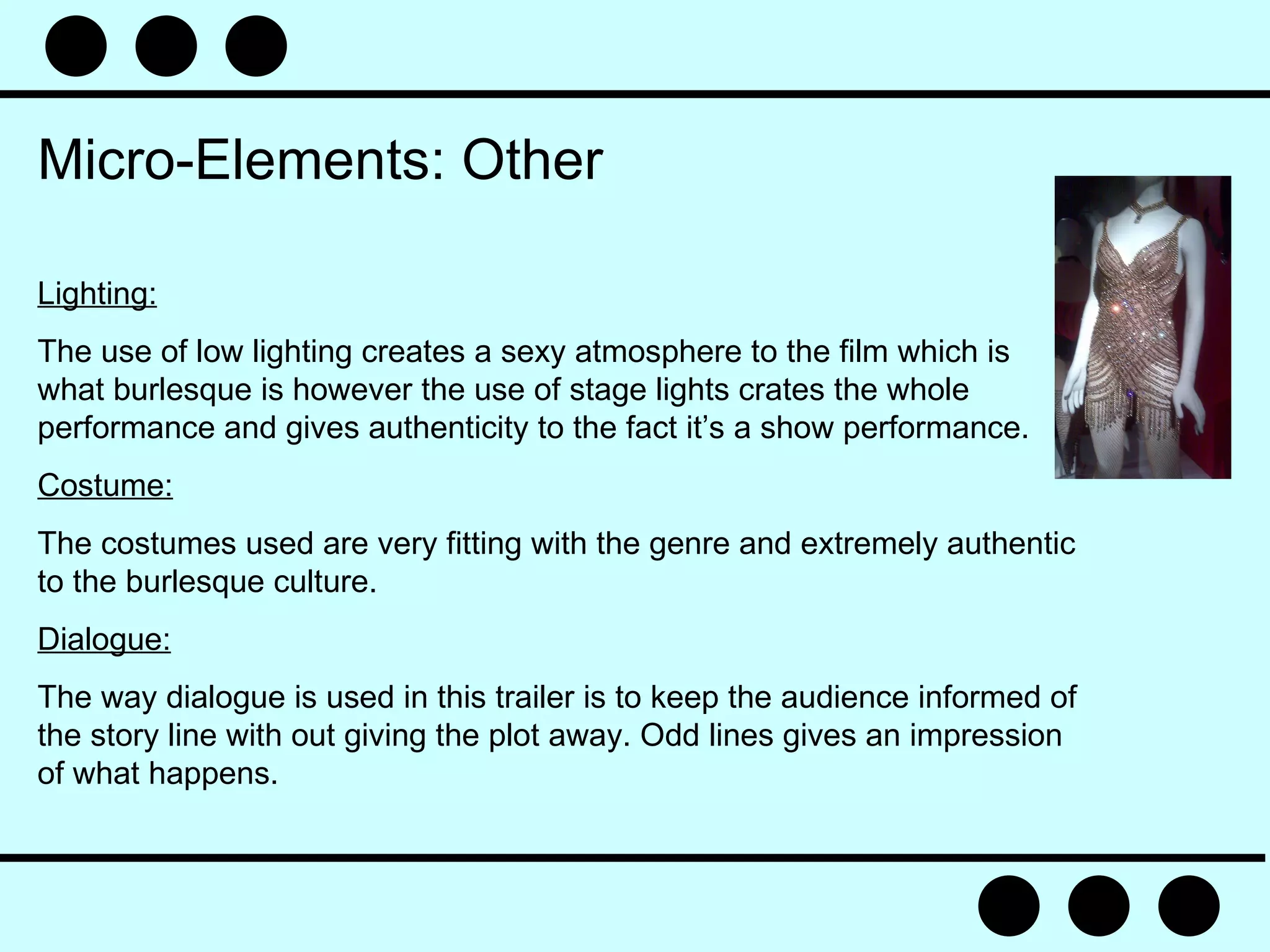 Burlesque- product research | PPT