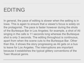 'Burlesque' - Opening Sequence Analysis | PPT