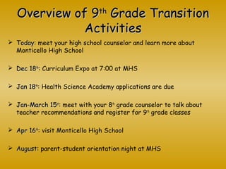 Monticello High School Powerpoint | PPT