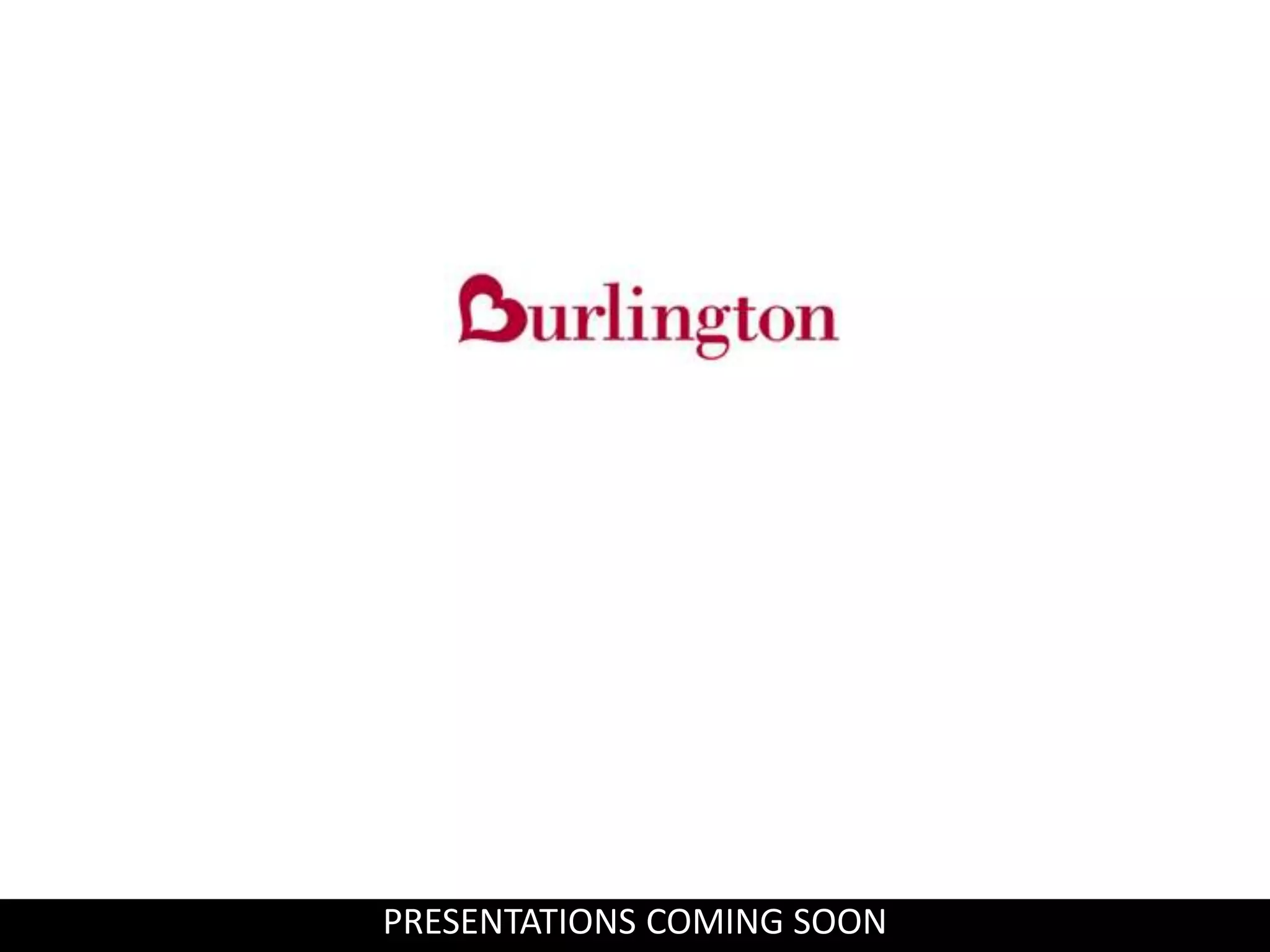 Burlington Placeholder Presentation | PPTX