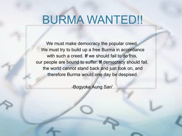 unocal in Burma ppt | PPT