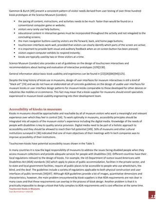 Touchscreen Kiosks in Museums | PDF