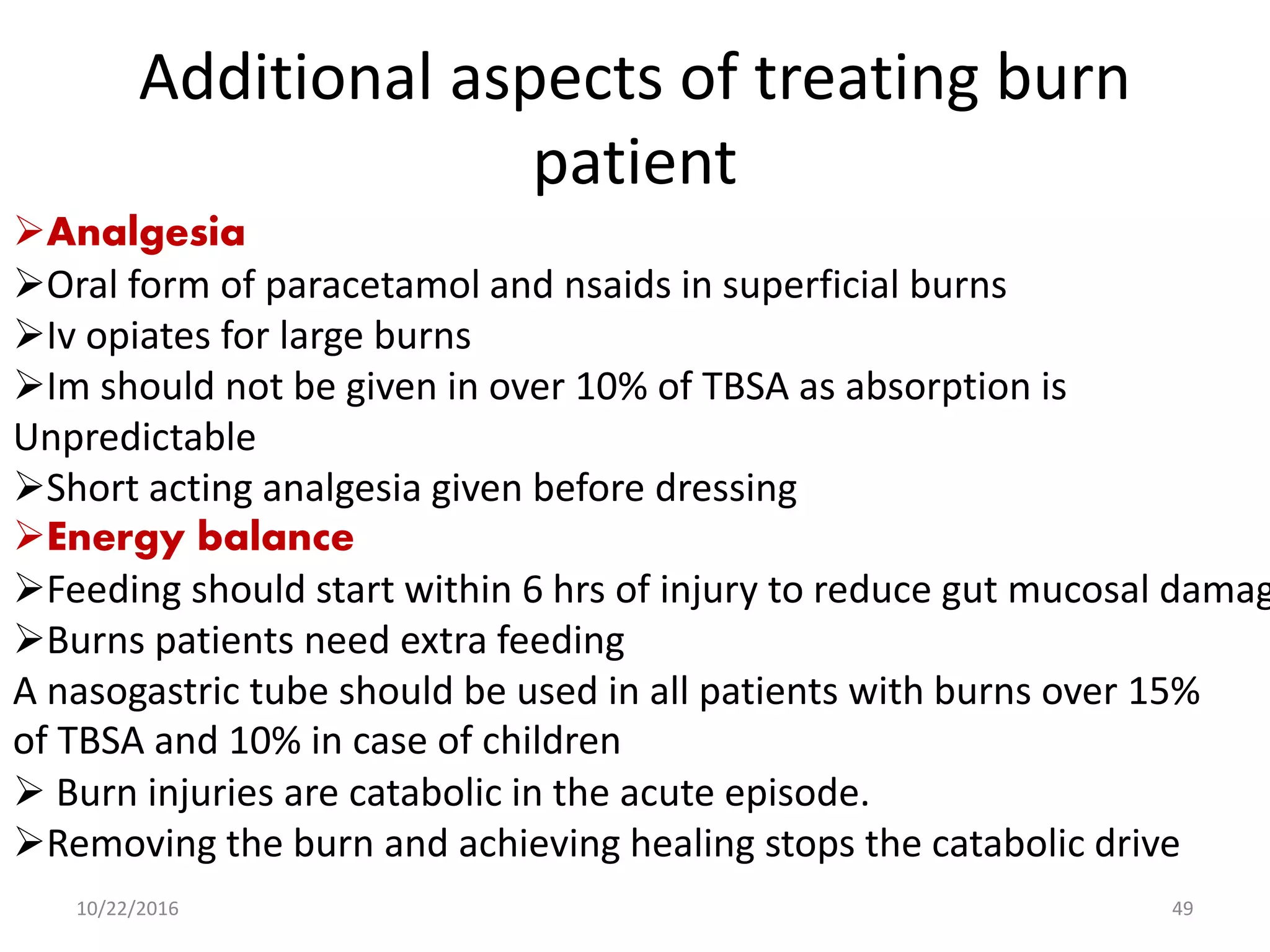 Burn classification and management | PPTX