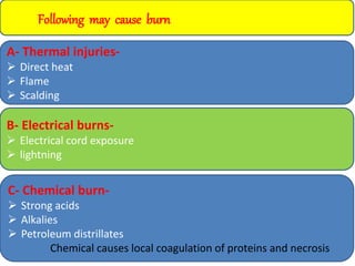 CRITICAL CARE AND MANAGEMENT OF BURN | PPTX