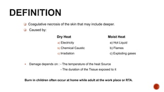 Burn | PPTX | First Aid | Injuries