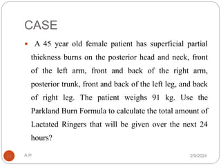 Burn.pptx for first aid student of nursing | PPTX