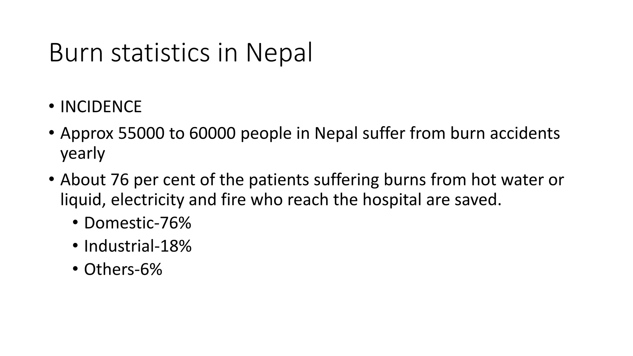 BURN. A brief note on burn and its management | PPT