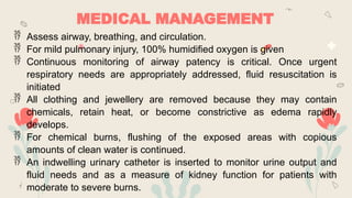 BURN definition, pathophysiology, medical management.pptx