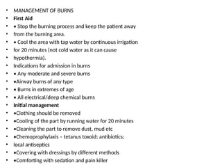 BURN.pptx important surgery topic answer pdf | PPTX