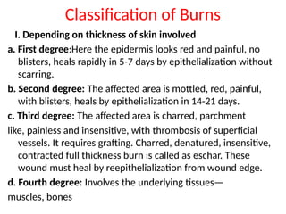 BURN.pptx important surgery topic answer pdf | PPTX