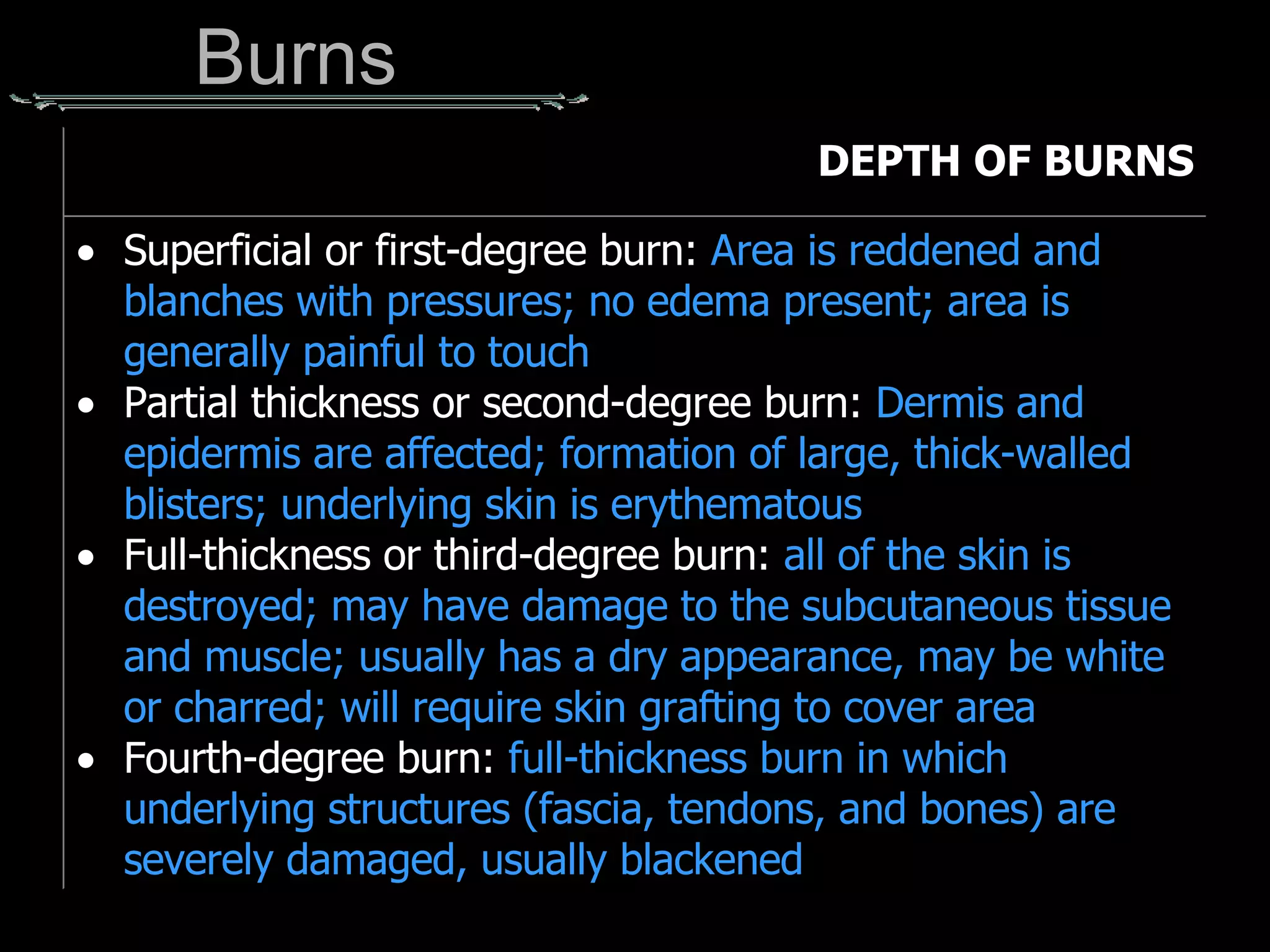Burn Injuries | PPT