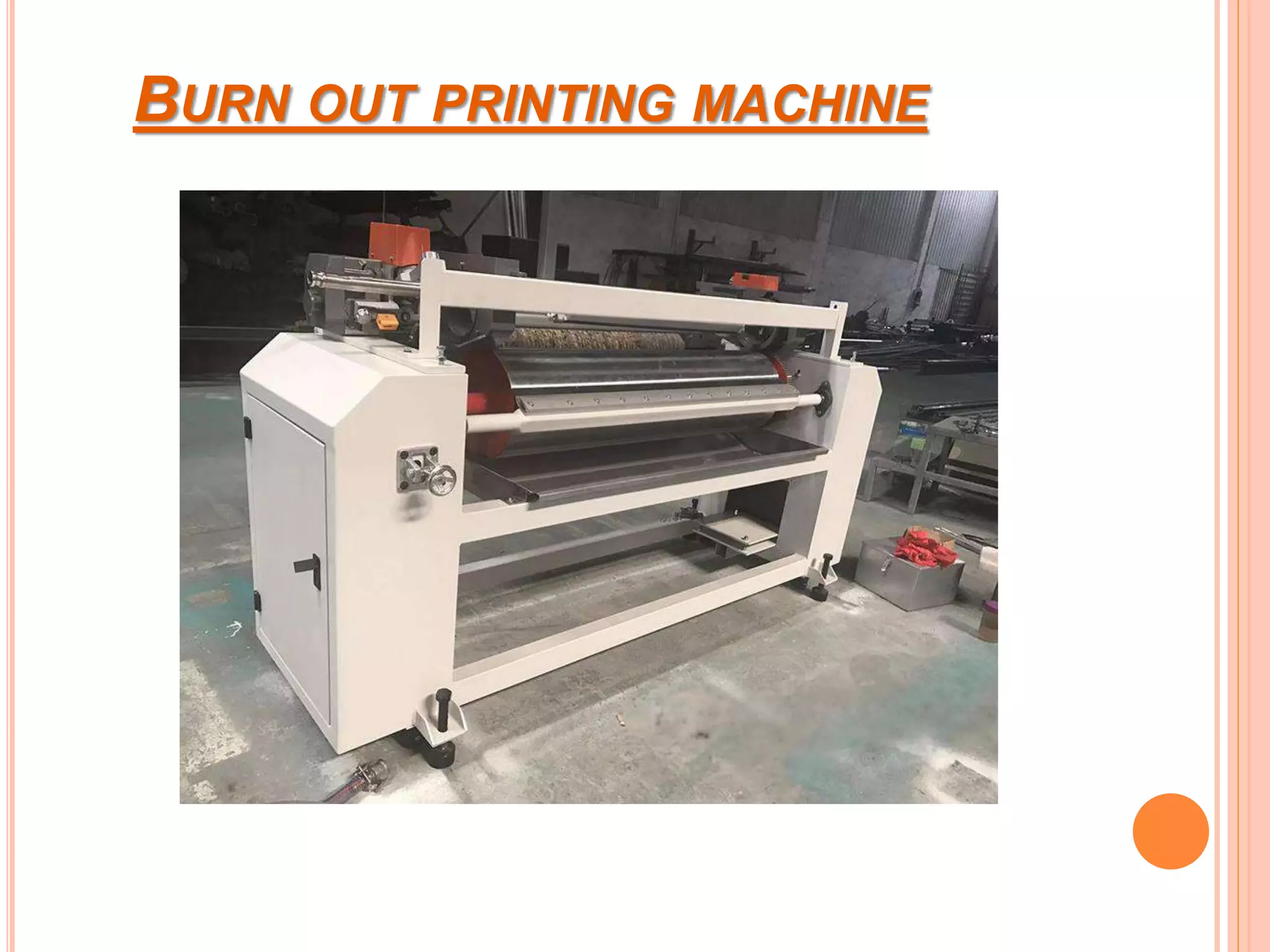 Burn out printing | PPTX