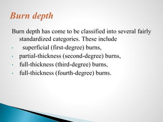 Illustration Of Burn Depth