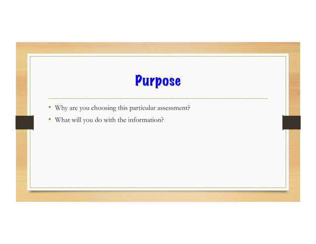 Burnaby assessment | PPT