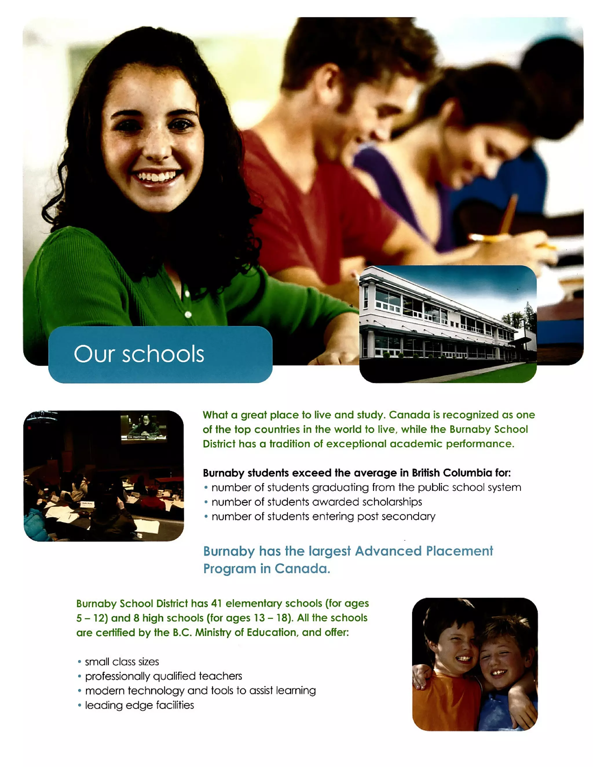 Burnaby school district brochure | PDF