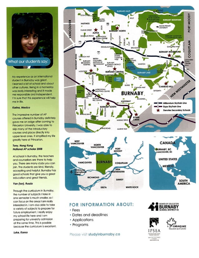 Burnaby school district brochure | PDF