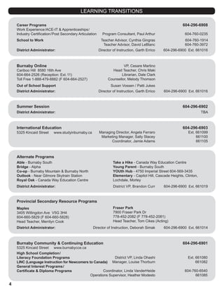 Burnaby school district school service | PDF