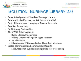 Burnage Library: A 21st Century Library Case Study | PPT