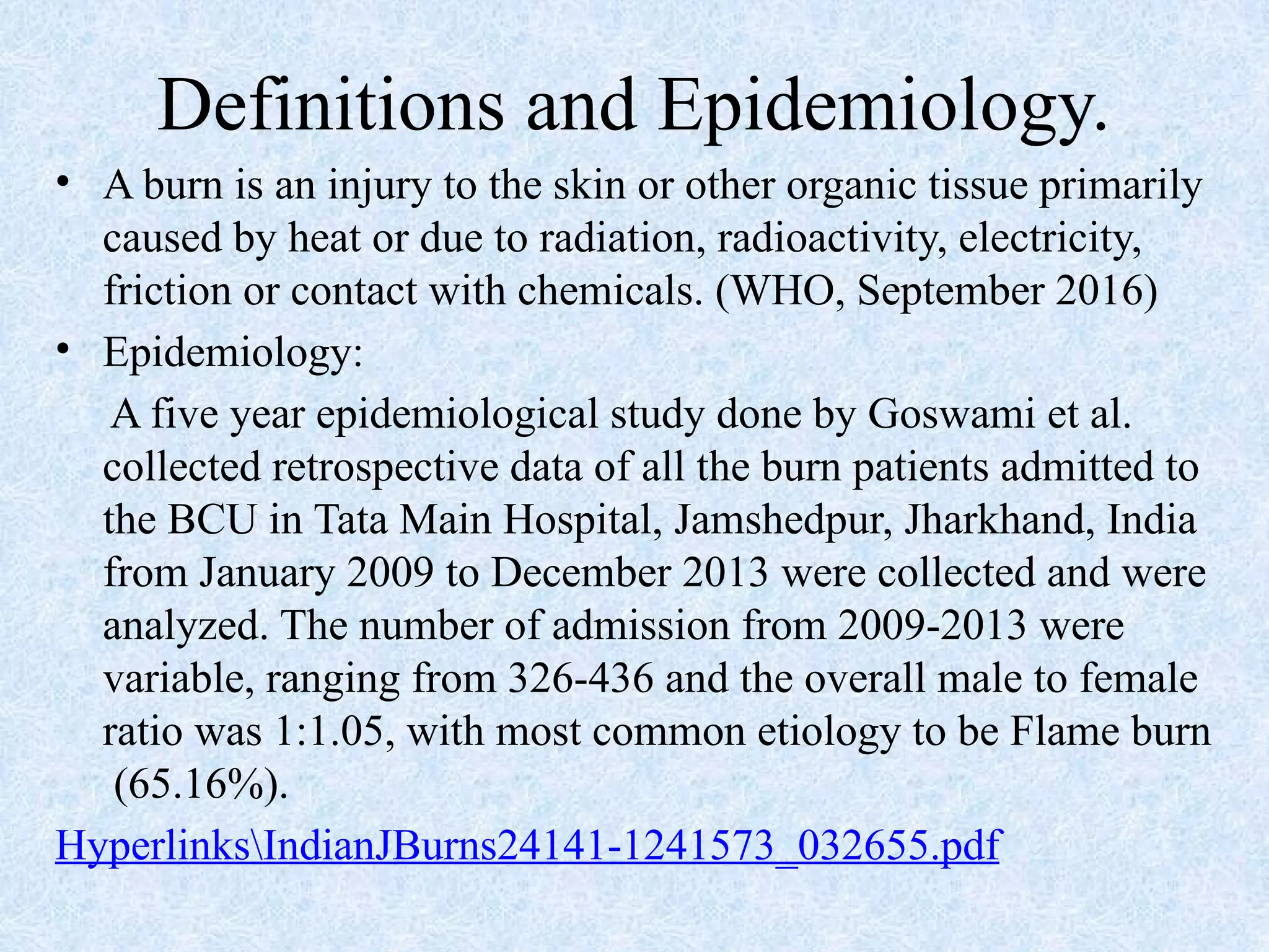 Burn and burn_rehabilitation | PDF